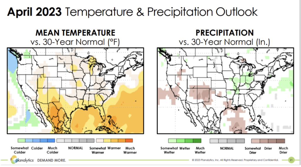 Spring Weather Outlook - Legacy Seeds